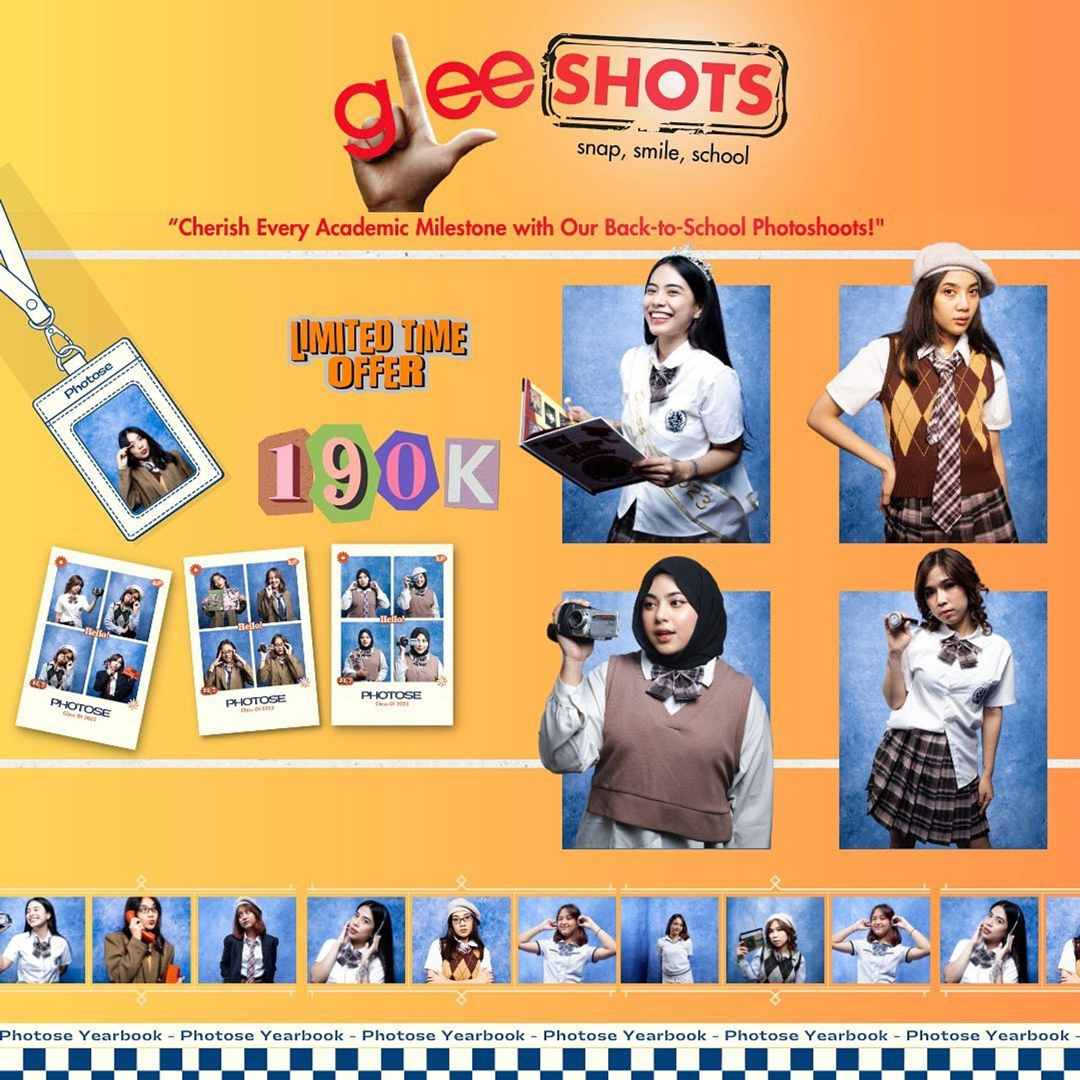 Photose Launches A New Glee Shots Photo Concept, Claim the Promo Until December 18!