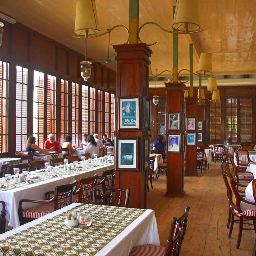 This cafe in Old Town was the headquarters of the Dutch VOC