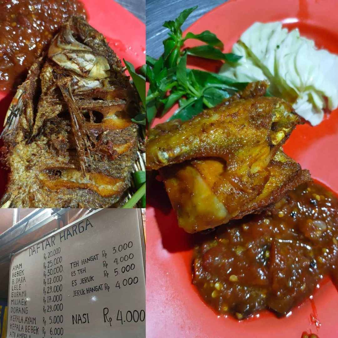 Lalapan Bebek Ariel | Street Food Culinary in Malang