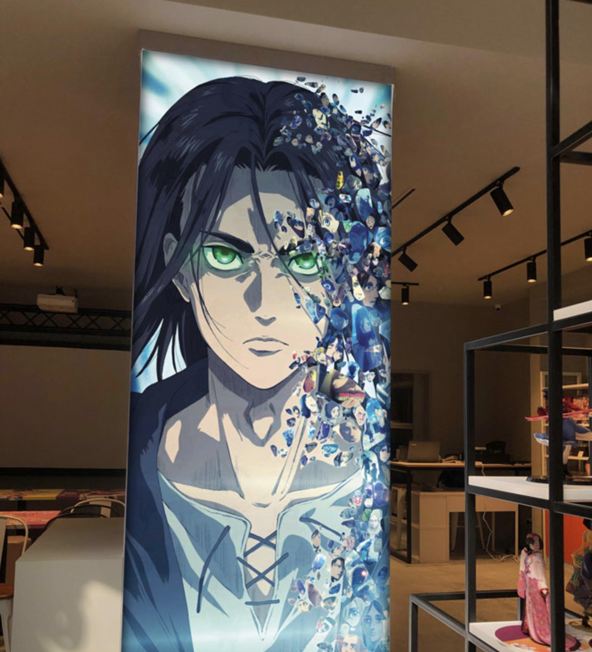 Kafe Attack on Titan buka di Singapura