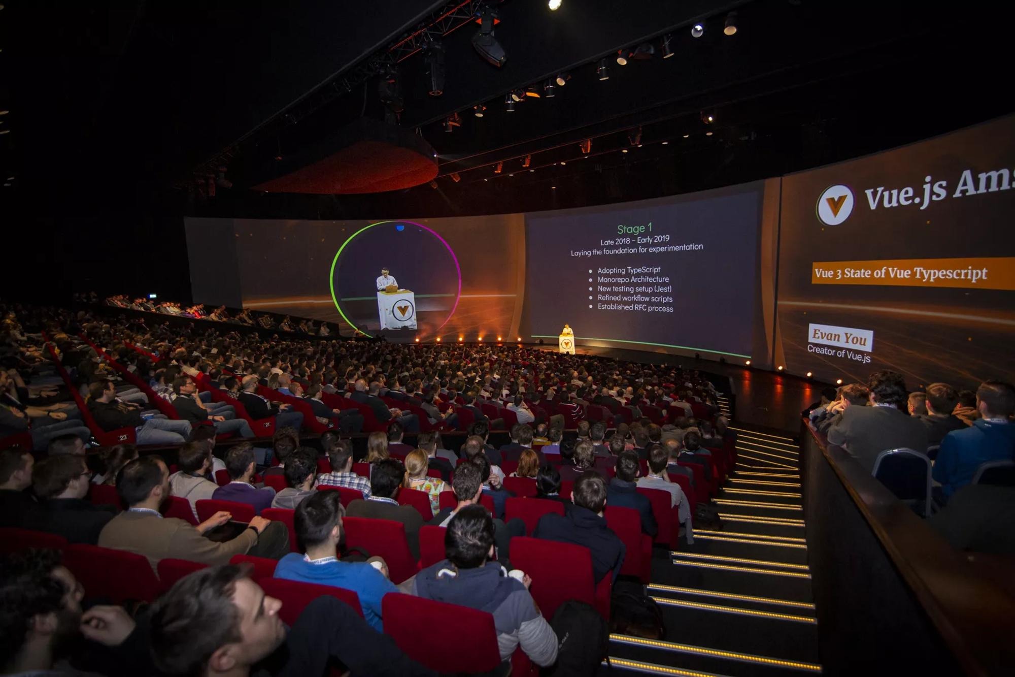 World's Largest Theatre Amsterdam Will Be Venue for 2022 Vue js Conference