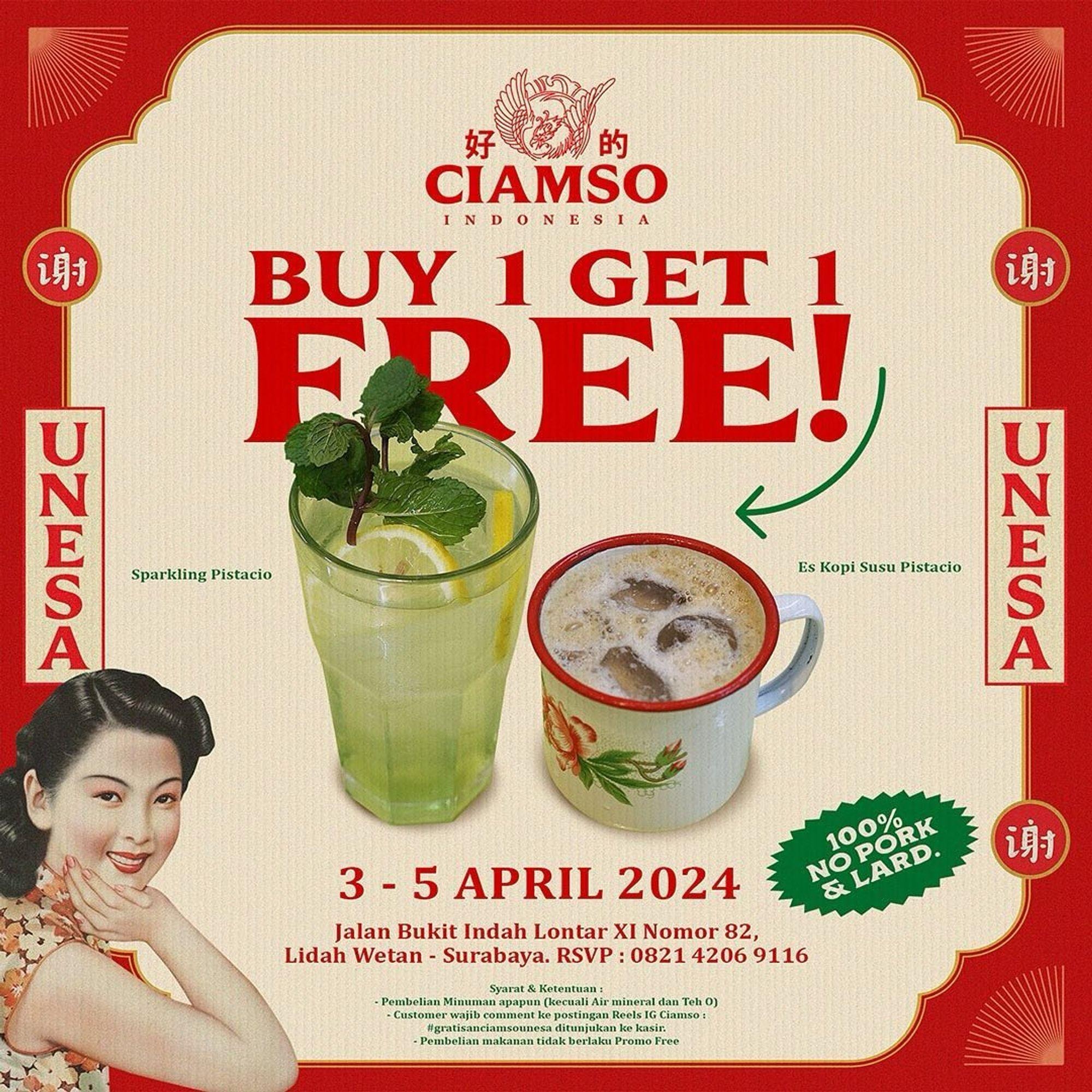 Kedai Ciamso's New Outlet in West Surabaya