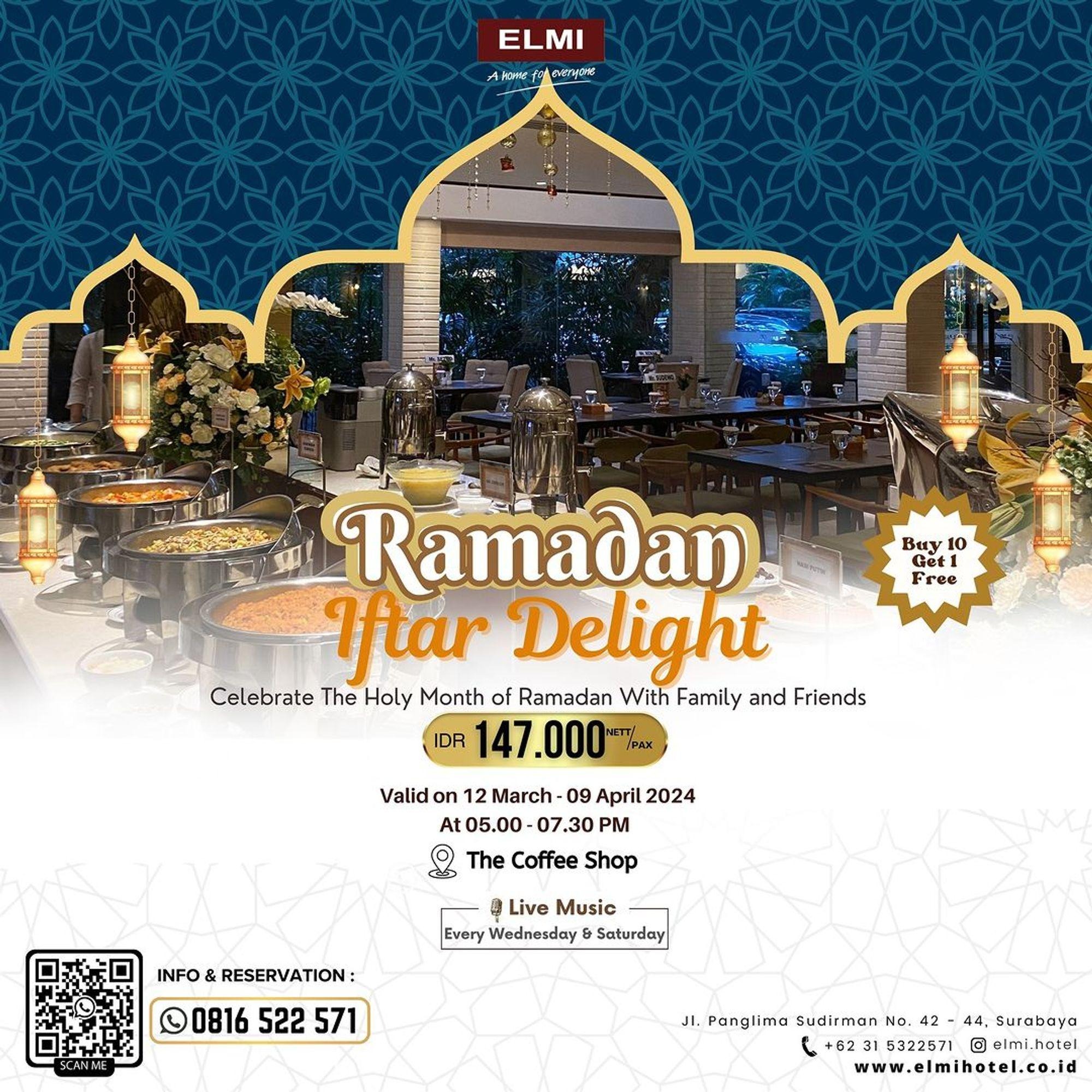 Promo Bukber di Hotel Elmi Surabaya: Menu, Harga, dan Lokasi